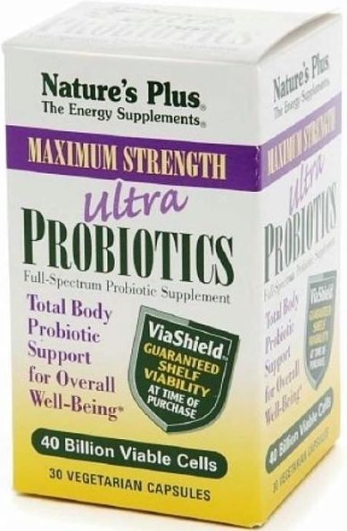Preparat medycyny naturalnej Nature's Plus Ultra Probiotics 30 kaps ...