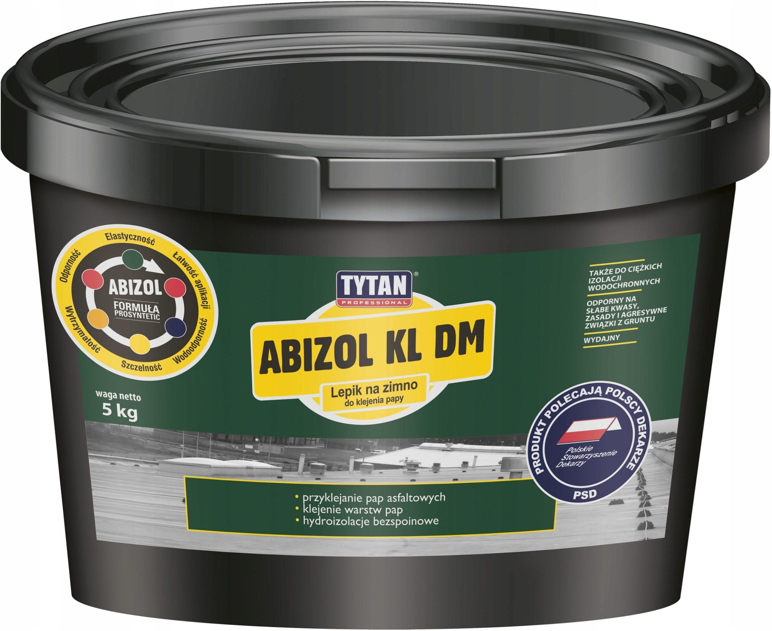 Tytan Abizol Kl Dm Lepik 5Kg - Opinie i ceny na Ceneo.pl
