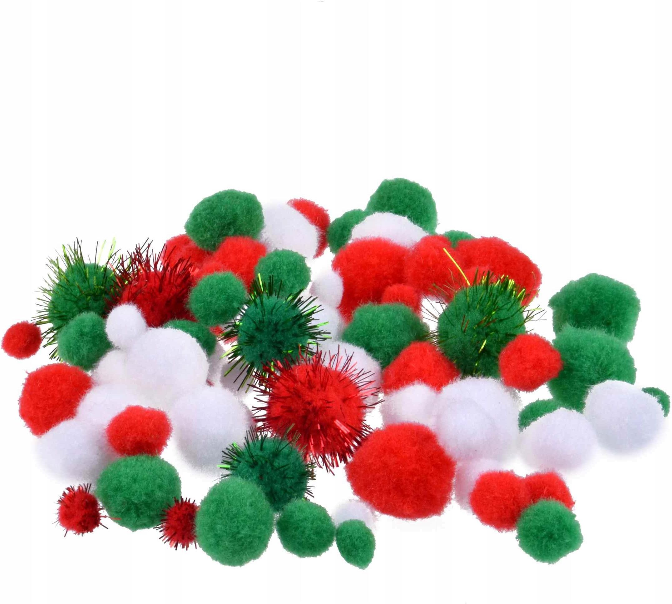 Pomponiki Kreatywne Do Dekoracji 80 Szt. - Opinie i atrakcyjne ceny na ...