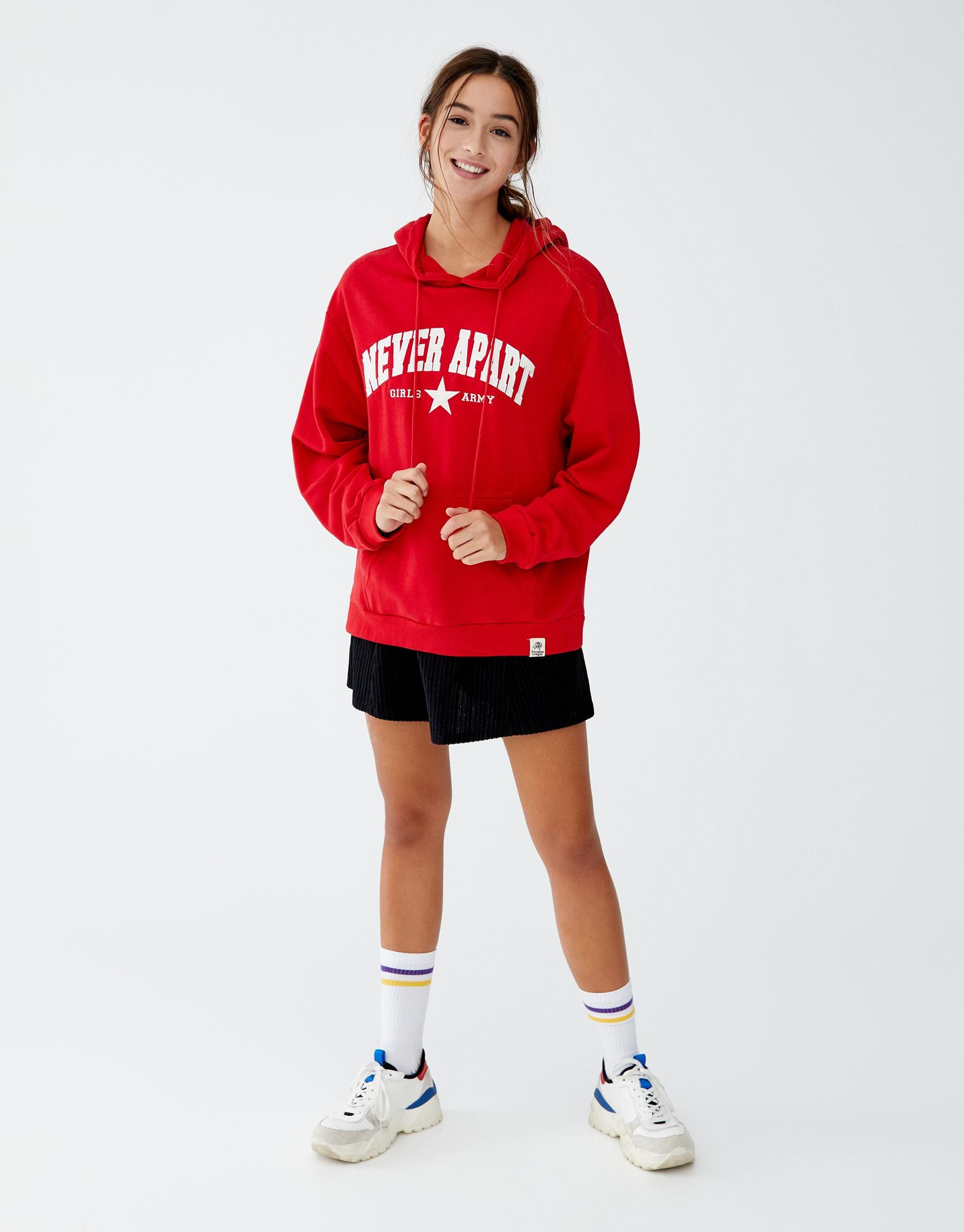 Pull&Bear Luźna bluza college - Ceny i opinie - Ceneo.pl