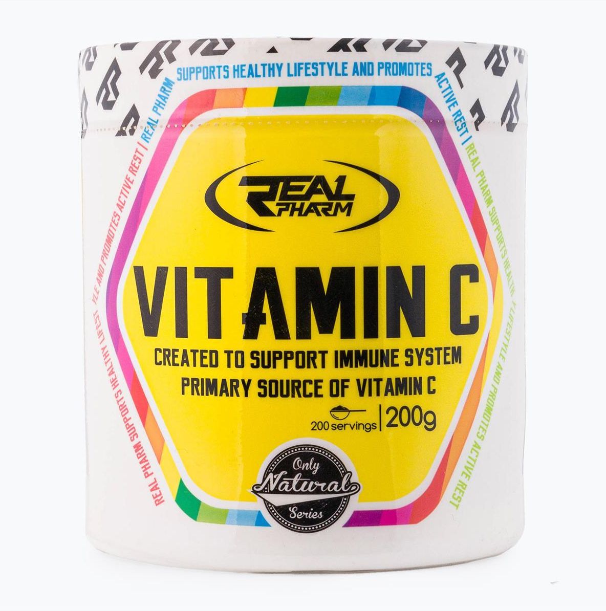 Real Pharm Vitamin C 200G - Opinie i ceny na Ceneo.pl
