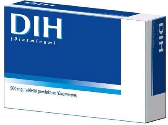 Dih 500 mg 30 tabletek - Opinie i ceny na Ceneo.pl