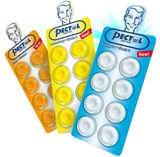 Pectol Fresh Pastylki Do Ssania O Smaku Eukaliptusowym 24Blistry X 8 ...