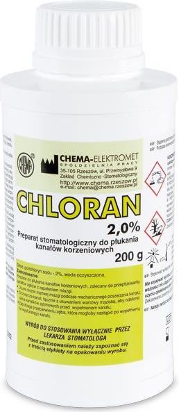 Chloran 2% Płyn Lekarko- Dentystyczny 200 G - Opinie i ceny na Ceneo.pl