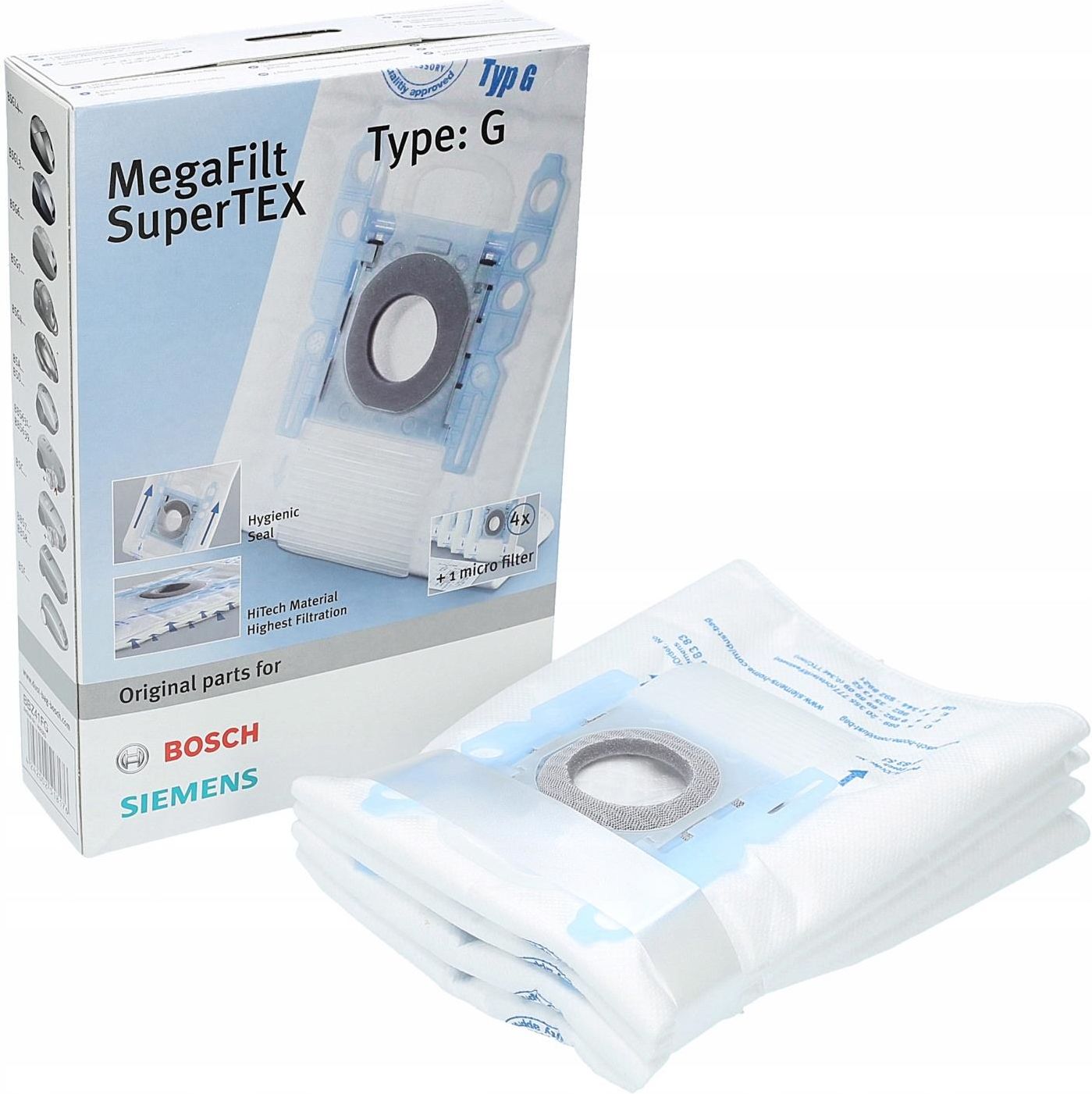 Worek do odkurzacza Worki do odkurzacza Bosch Optima (Syntetyczne ...