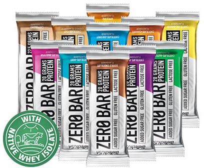 Biotech Zero Bar Baton Proteinowy Czekolada Marcepan 20X50G - Ceny i ...
