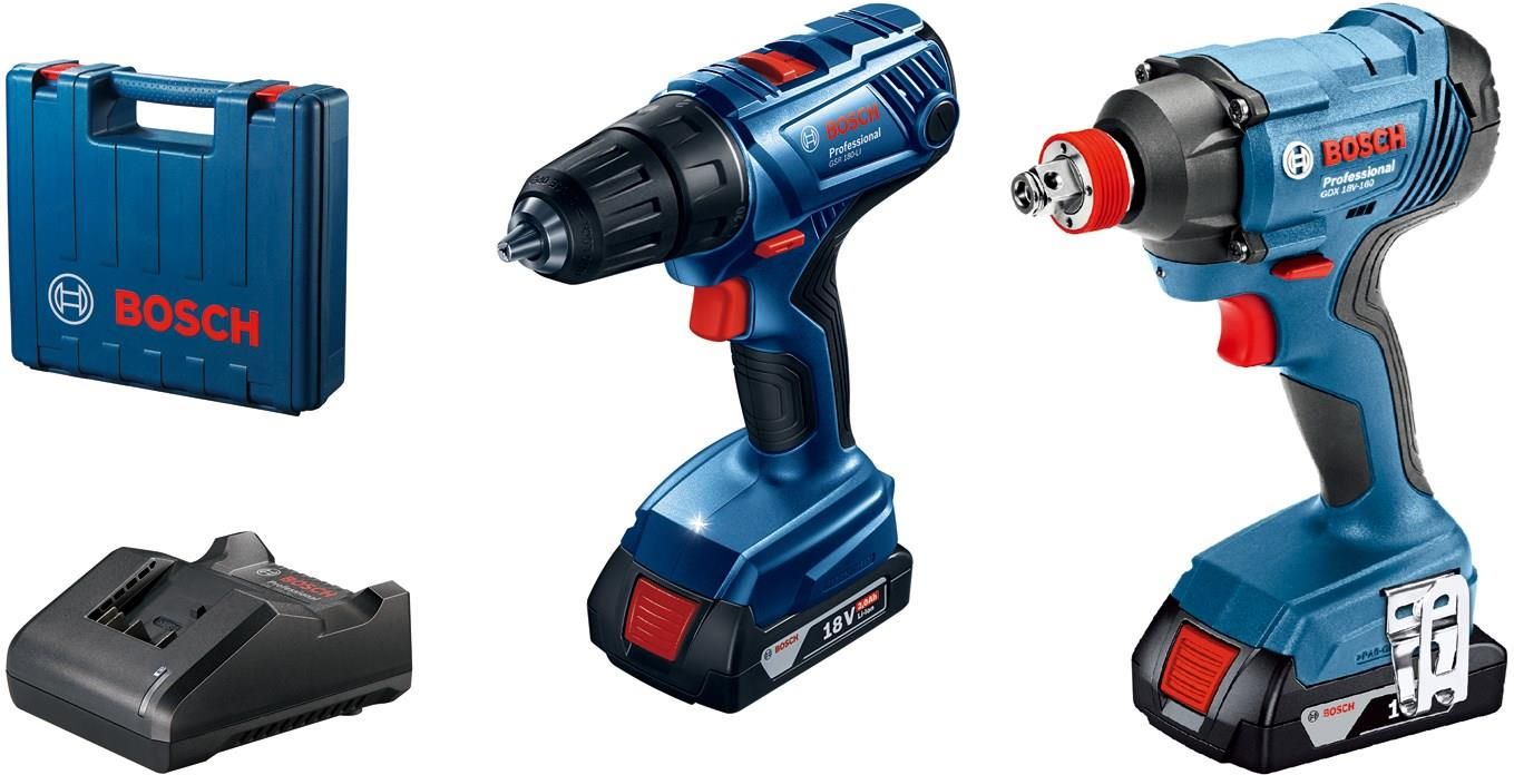 Bosch Gdx 180-Li + Gsr 180-Li 06019G5222 - Opinie i ceny na Ceneo.pl