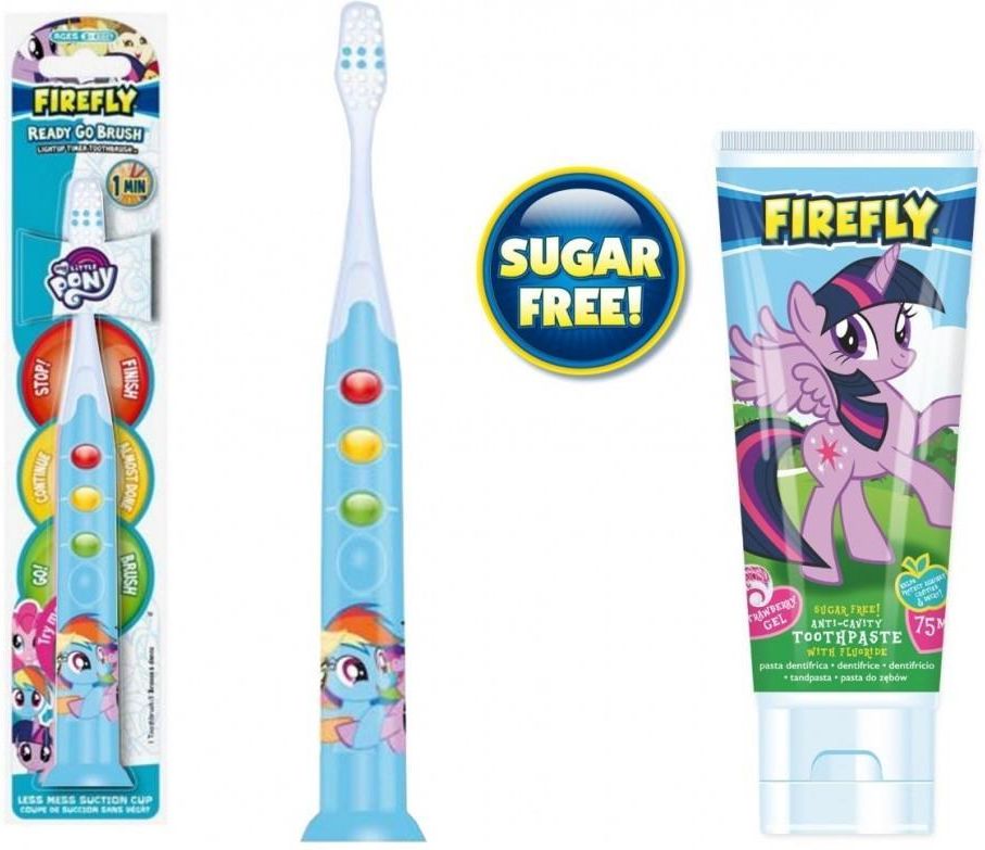 Szczoteczka elektryczna Firefly My Little Pony Rainbow Dash Ready Go ...