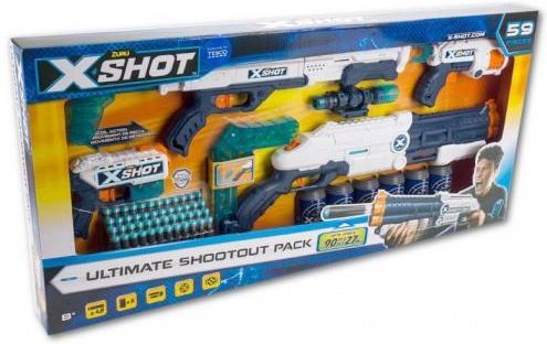 Zuru Zestaw X-Shot Ultimate Shootout Pack 59El. 308265 - Ceny i opinie - Ceneo.pl