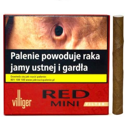 Cygaretki Villiger Red Mini - Ceny i opinie - Ceneo.pl