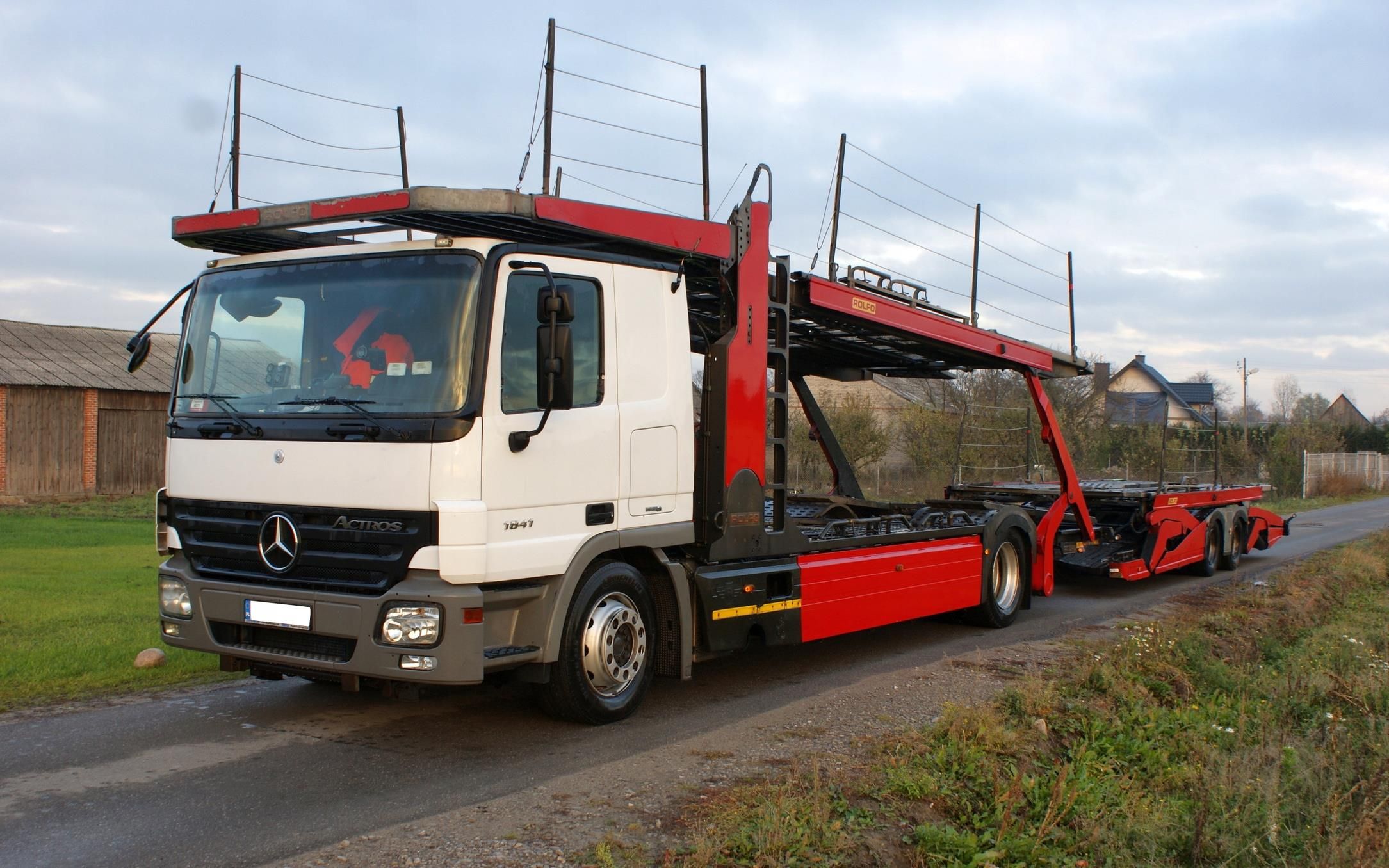 Mercedes Actros Rolfo Pegasus Autotransporter - Opinie i ceny na Ceneo.pl