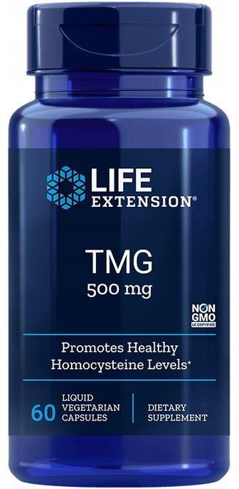 Life Extension Tmg 500mg 60 kaps - Opinie i ceny na Ceneo.pl