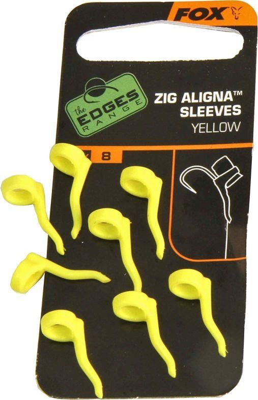 Fox Zig Aligna Sleeves X 8 Yellow (Cac469) - Ceny i opinie - Ceneo.pl