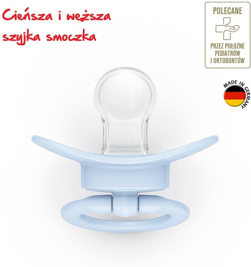 NUK Silikonowy smoczek uspokajający Happy Days 18-36 mies. 2szt. - Ceny i opinie - Ceneo.pl