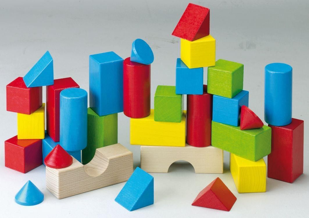 Haba Building Blocks Basic Pack Colored 1076 - ceny i opinie - Ceneo.pl
