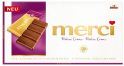 Storck Merci Pralines Mleczna Czekolada Z Nadzieniem Pralinkowym 100G ...