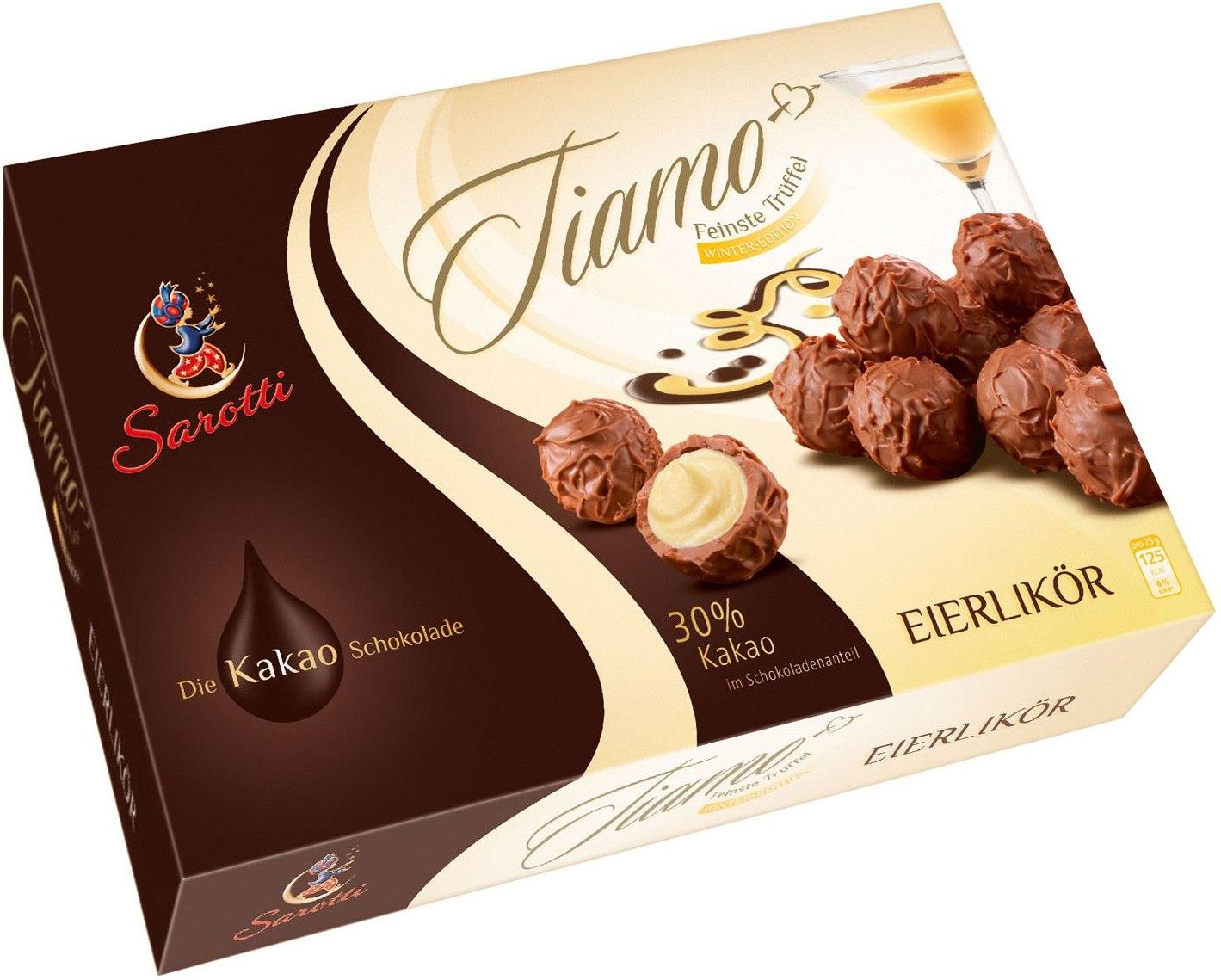 Sarotti Tiamo Praliny Trufle Ajerkonak 125G - Ceny i opinie - Ceneo.pl