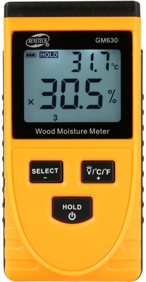 Benetech Miernik Wilgotności Drewna Gm38 - Wilgotnościomierze - Opinie ...