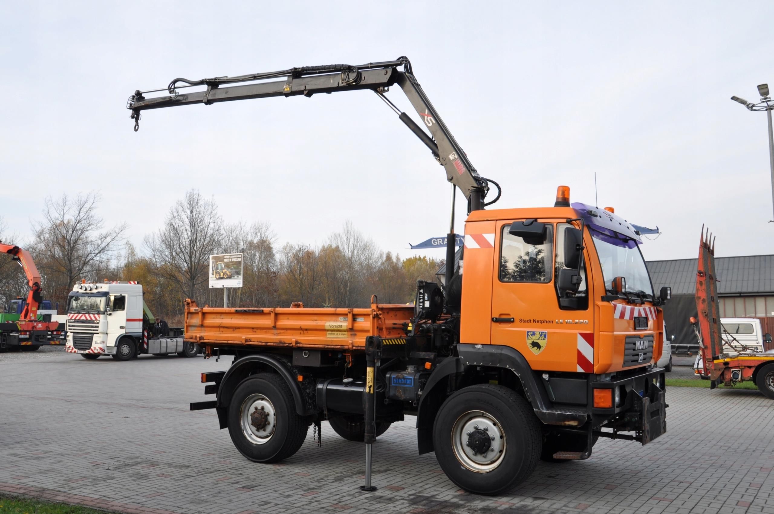 MAN 10.220 4x4 Hiab 066 3xKIPER MEILLER HDS - Opinie i ceny na Ceneo.pl
