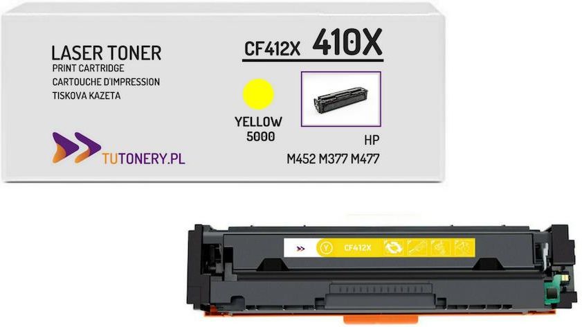 Tutonery Toner Do Hp Cf412X 410X Yellow (ehp787) - Opinie i ceny na ...