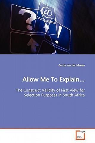 Allow Me to Explain... - Literatura obcojęzyczna - Ceny i opinie - Ceneo.pl