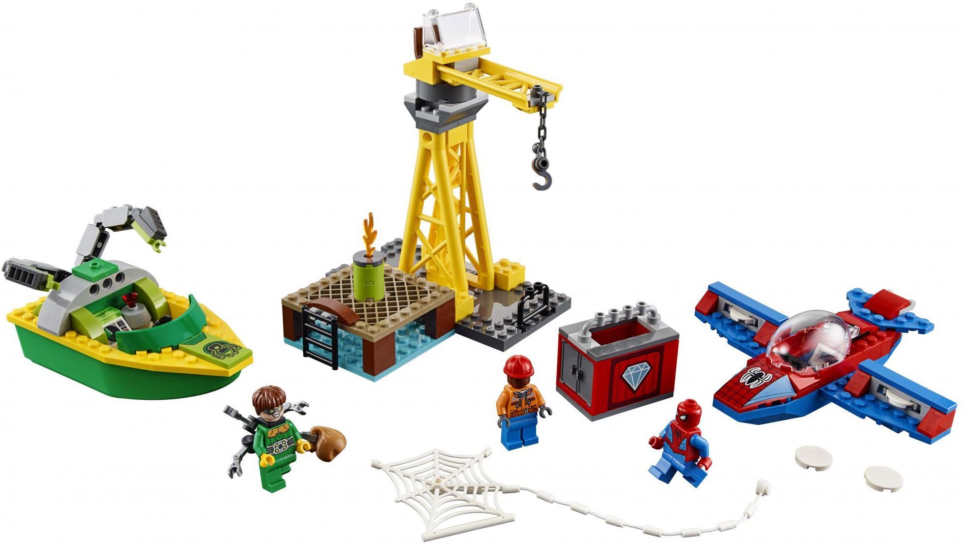 LEGO Marvel 76134 Spider-Man Doktor Octopus Skok Na Diamenty - Ceny i ...