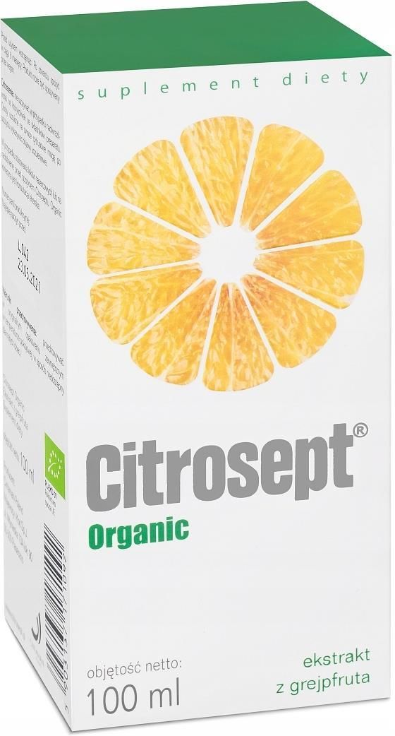 Citrosept Organic krople 100ml - Opinie i ceny na Ceneo.pl
