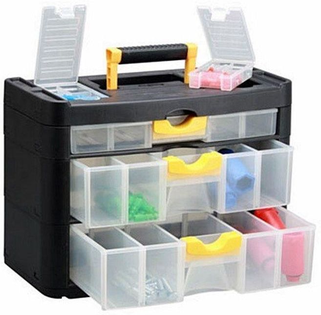 Allit Organizer Przenośny Z Szufladkami - Opinie i ceny na Ceneo.pl