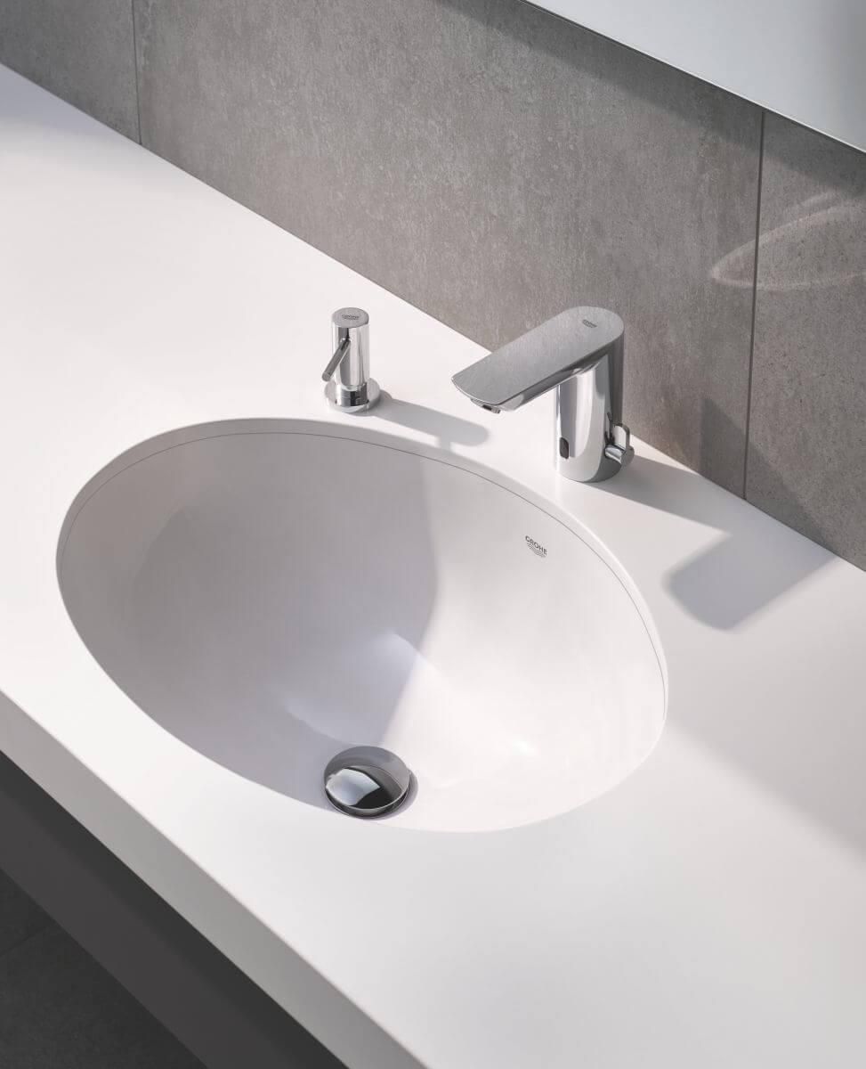 Bateria Grohe Bau Cosmopolitan E 36453000 - Baterie Umywalkowe - Opinie ...