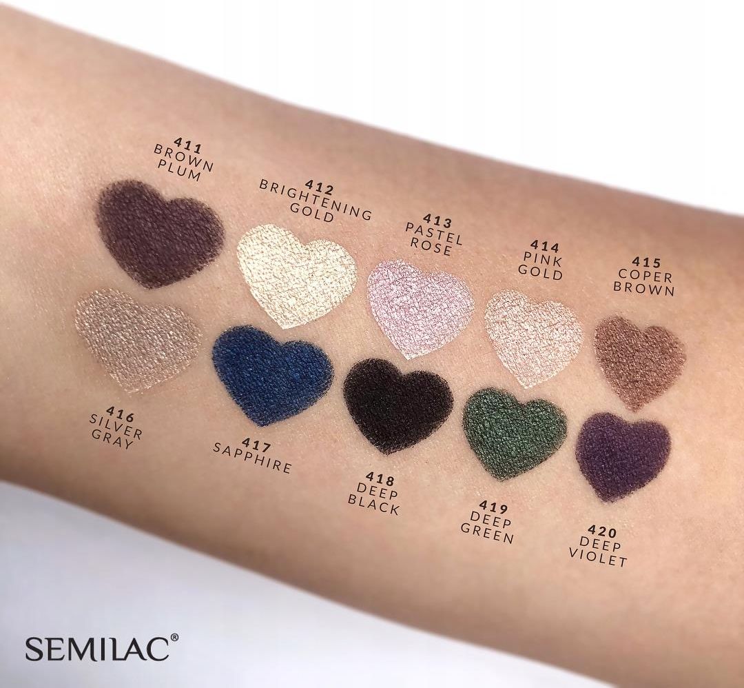 Semilac Rozświetlający Cień do Powiek 417 Sapphire - Opinie i ceny na ...
