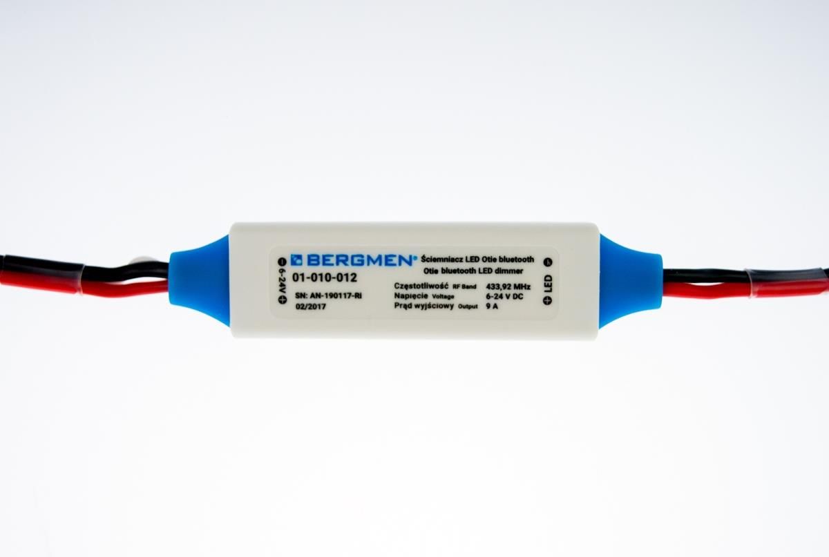 Bergmen - Ściemniacz Led Otie Bluetooth 9A 6-24Vdc Jeden Kanał - 01-010 ...