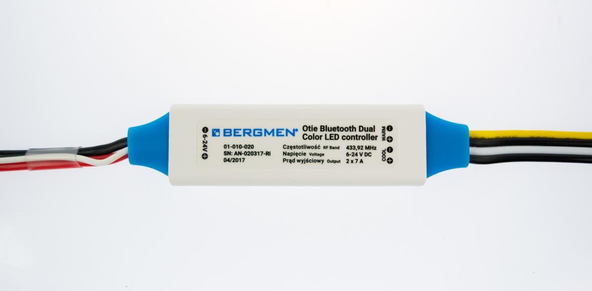 Bergmen - Sterownik Led Dual Color Otie Bluetooth 2X7A / 6-24V Dc - 01 ...