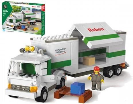 Icom Klocki Blocki Raben Long Truck 438182 - ceny i opinie - Ceneo.pl