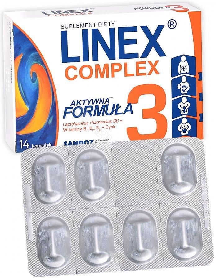 Sandoz Linex Complex 14 kaps - Opinie i ceny na Ceneo.pl