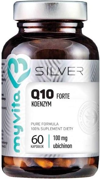 MYVITA SILVER Koenzym Q10 FORTE 60 kaps - Opinie i ceny na Ceneo.pl