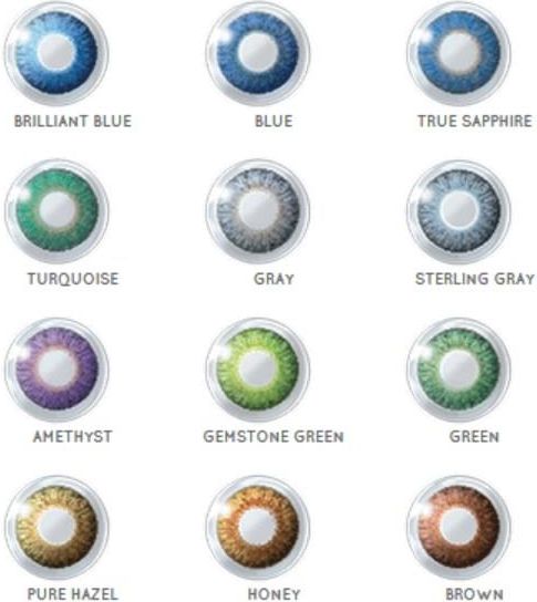 Soczewki Alcon Air Optix Colors True Sapphire zerówki 2 szt - Opinie i ...
