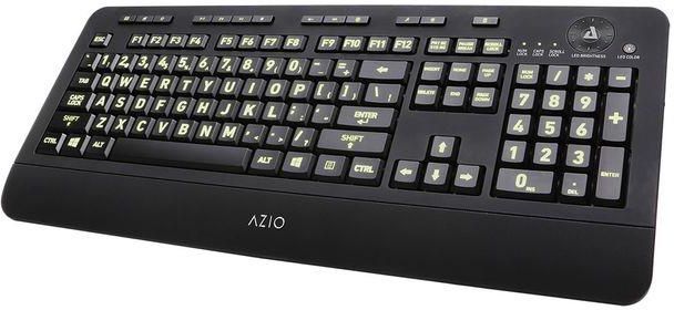 Klawiatura AZIO KB506 VISION (KB506) - Opinie i ceny na Ceneo.pl