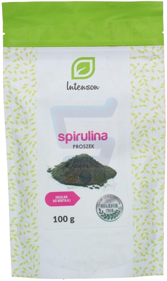 Intension Europe Intension Spirulina W Proszku 100G - Ceny i opinie - Ceneo.pl