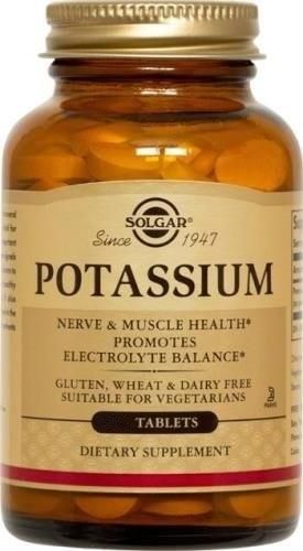 SOLGAR Potas 99mg 250 tabl - Opinie i ceny na Ceneo.pl