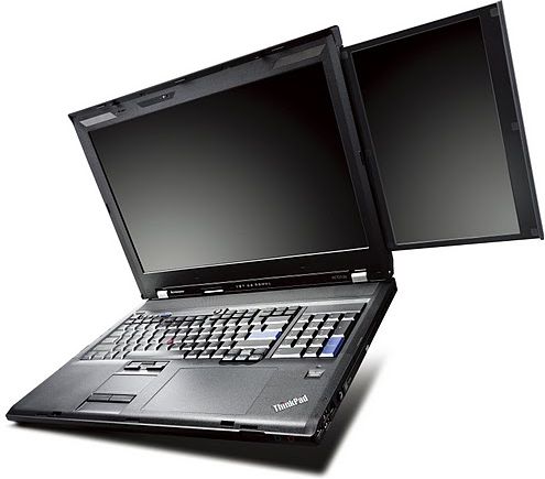 Laptop IBM Lenovo ThinkPad W701ds Intel Core i7 i7-920XM 4GB 500GB 17 ...
