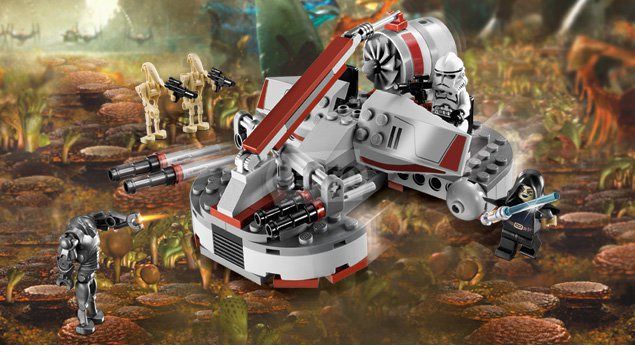 LEGO Star Wars 8091 Republic Swamp Speeder - Ceny i opinie - Ceneo.pl