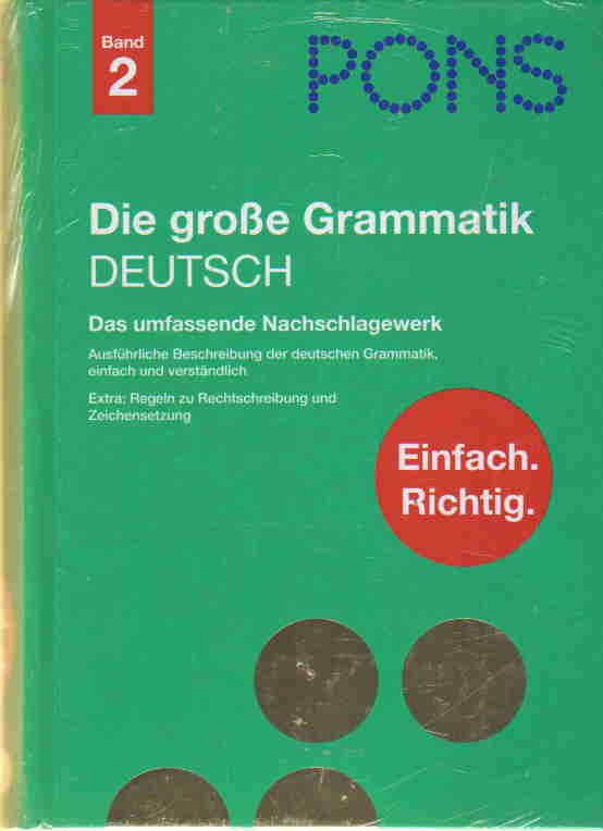 PONS Die groBe Grammatik Band 2 Deutsch - ceny i opinie - Ceneo.pl