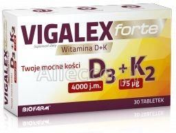Vigalex forte D3 + K2 30 tabl - Opinie i ceny na Ceneo.pl