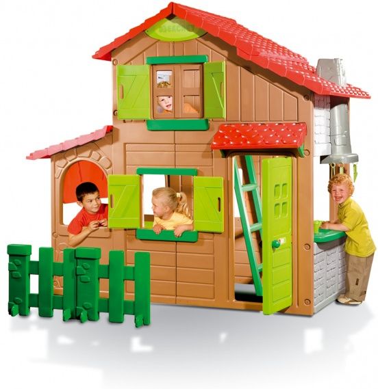 Smoby Domek Ogrodowy Duplex - Ceny i opinie - Ceneo.pl