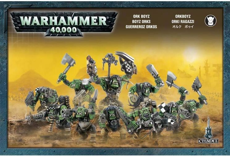 Warhammer 40K: Ork Boyz - Ceny i opinie - Ceneo.pl