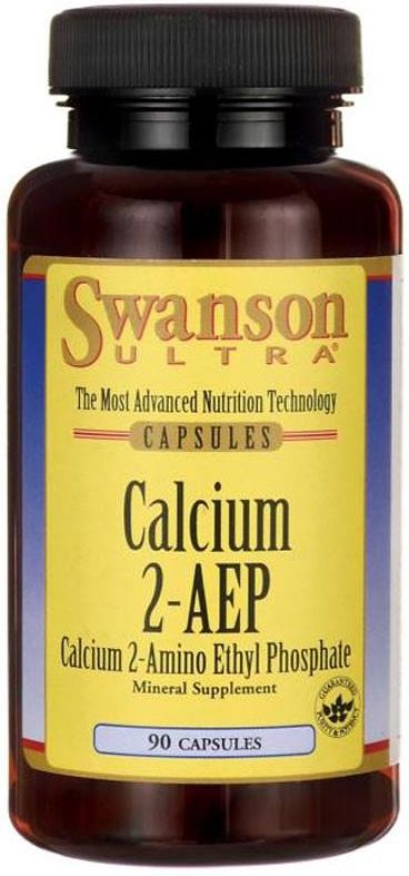 SWANSON Calcium 2-AEP 90 kaps - Opinie i ceny na Ceneo.pl