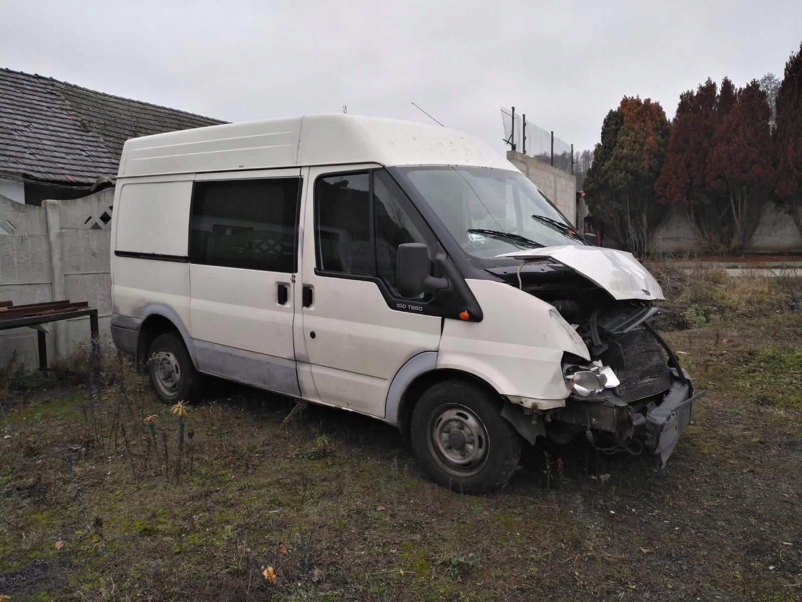 FORD TRANSIT USZKODZONY PO KOLIZJI 2005 - Opinie i ceny na Ceneo.pl