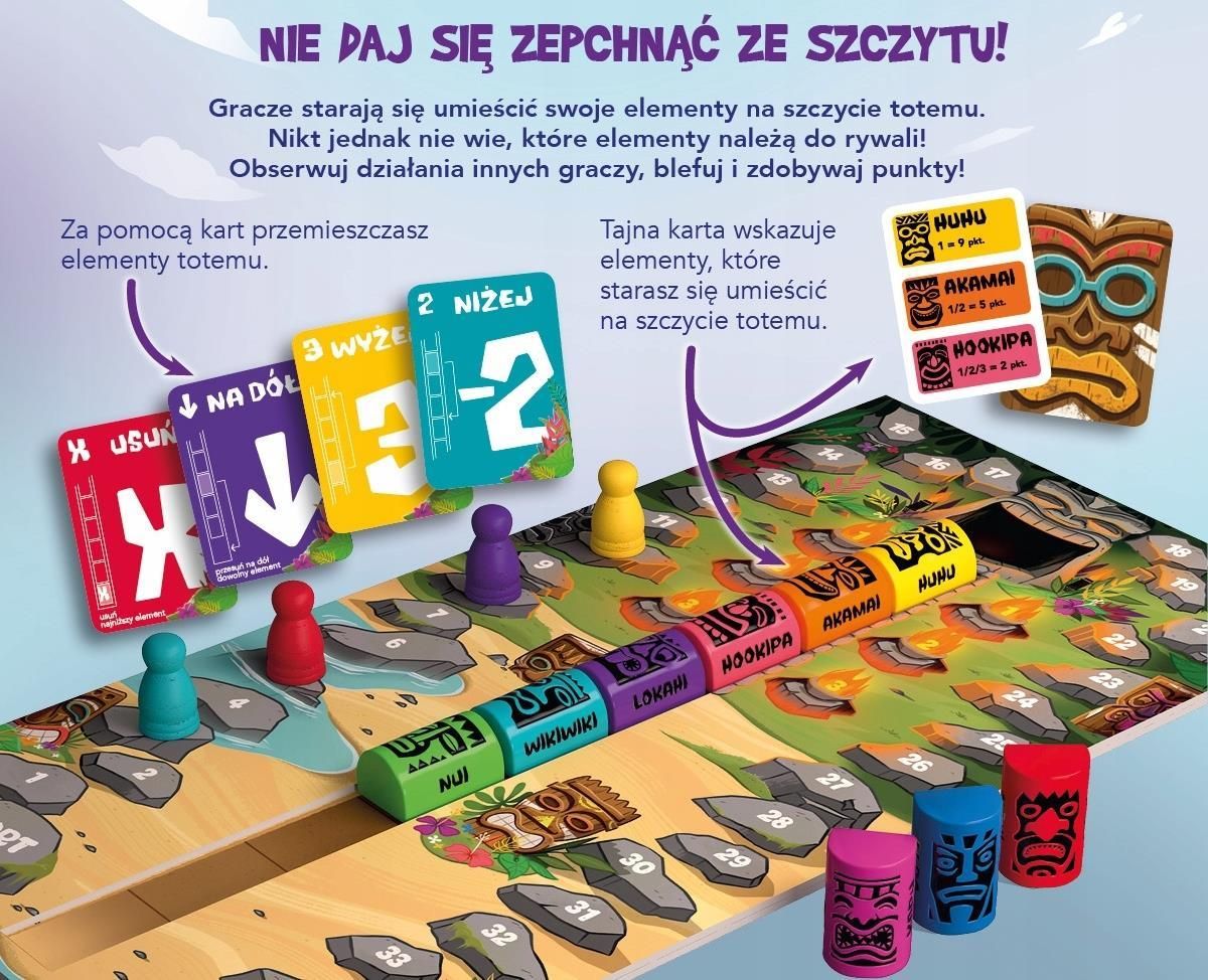 Nasza Księgarnia Gra Totem - Gra dla dziecka - Ceny i opinie - Ceneo.pl