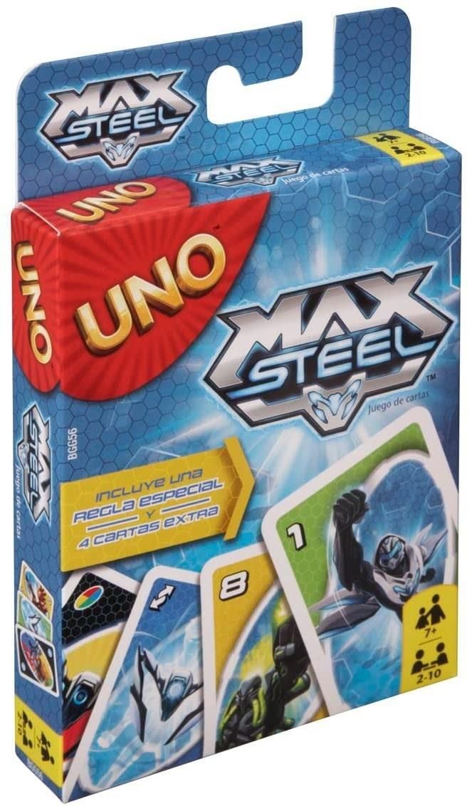 Mattel Karty Uno Max Steel BGG56 - Gra dla dziecka - Ceny i opinie ...