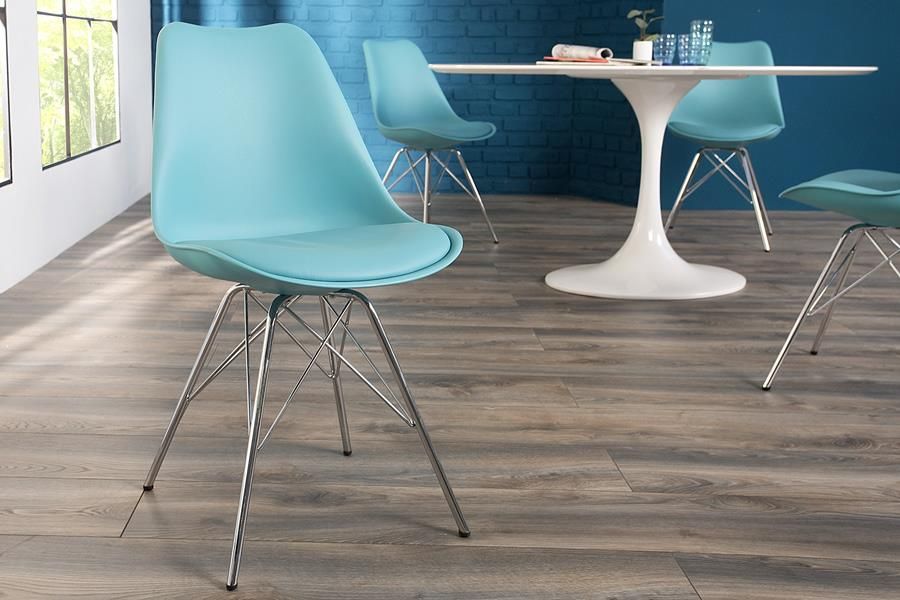 Invicta Interior Krzesło Scandinavia Turkusowe - Opinie i atrakcyjne ...